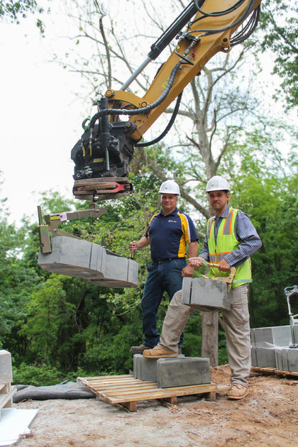 What Clamp To Use for Retaining Walls, Step Treads & Stones