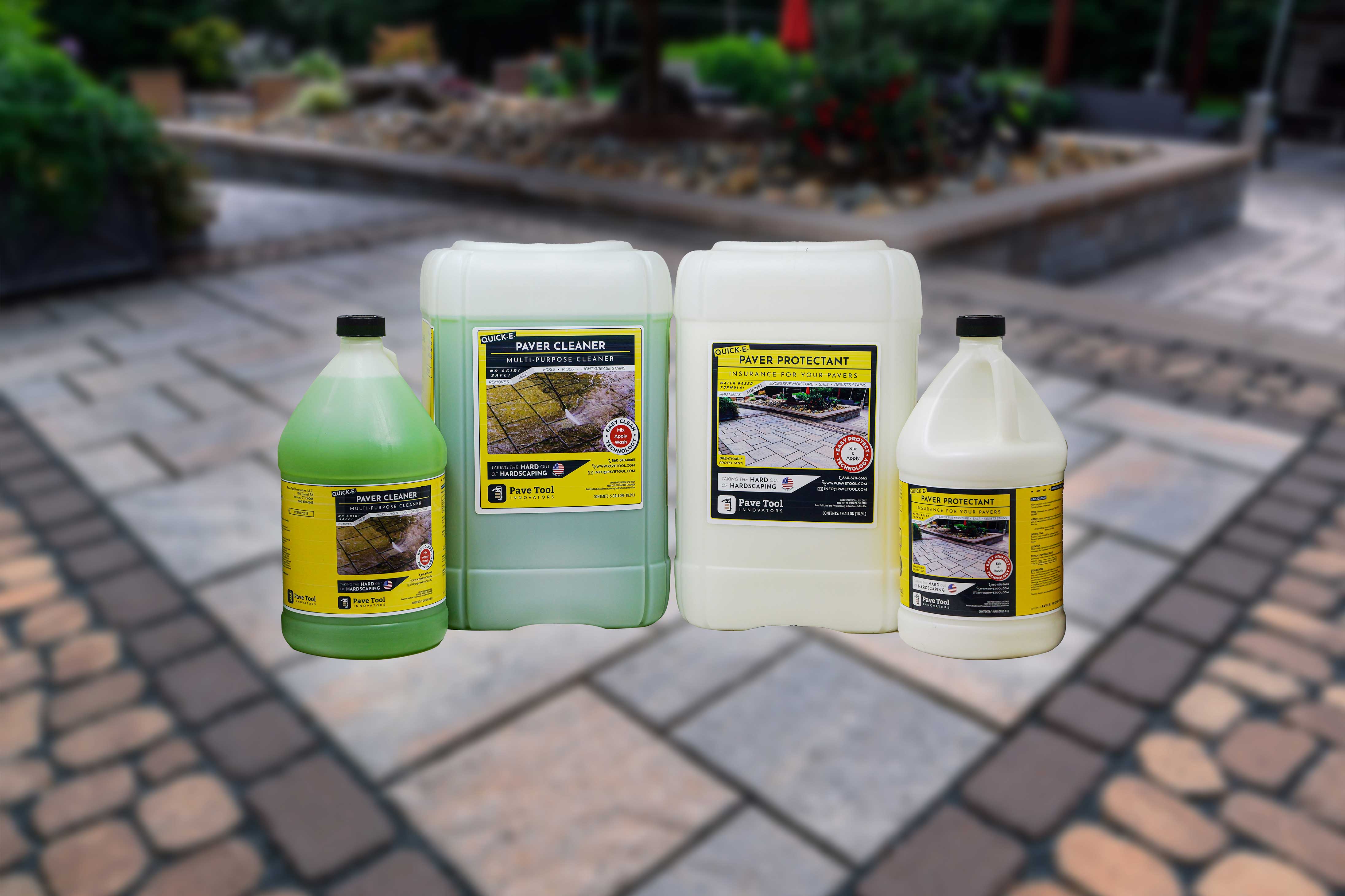 Paver Cleaners & Protectants | Hardscaping Cleaning and Care – Pave ...
