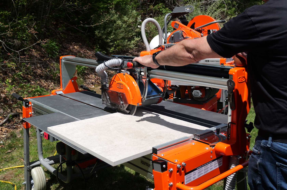 iQ TS244 Dry-Cut Tile Saw | Best Dustless Tile Saw for Contractors
