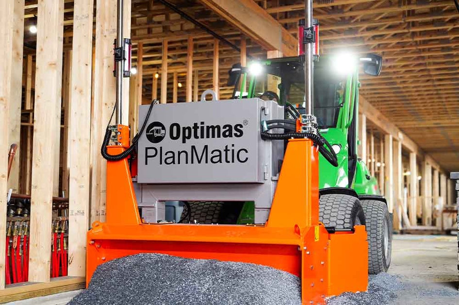 Optimas PlanMatic Leveling Screed | Fully-Automatic Grader