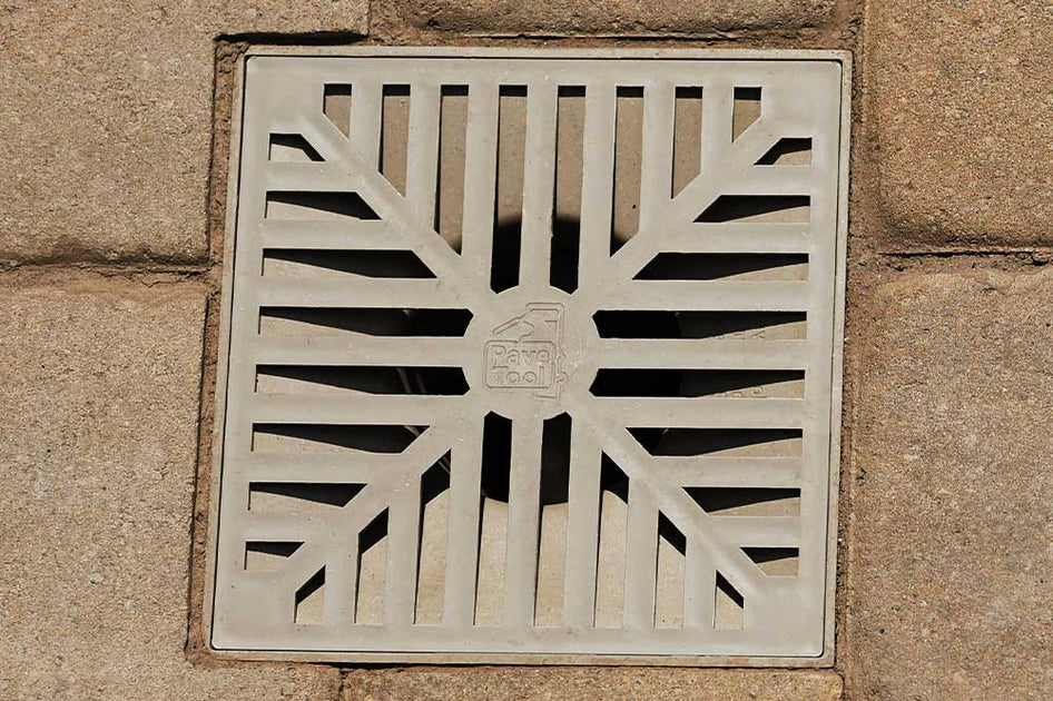 Plastic Quick-E-Adjustable Patio Drain | Outdoor Patio Drain