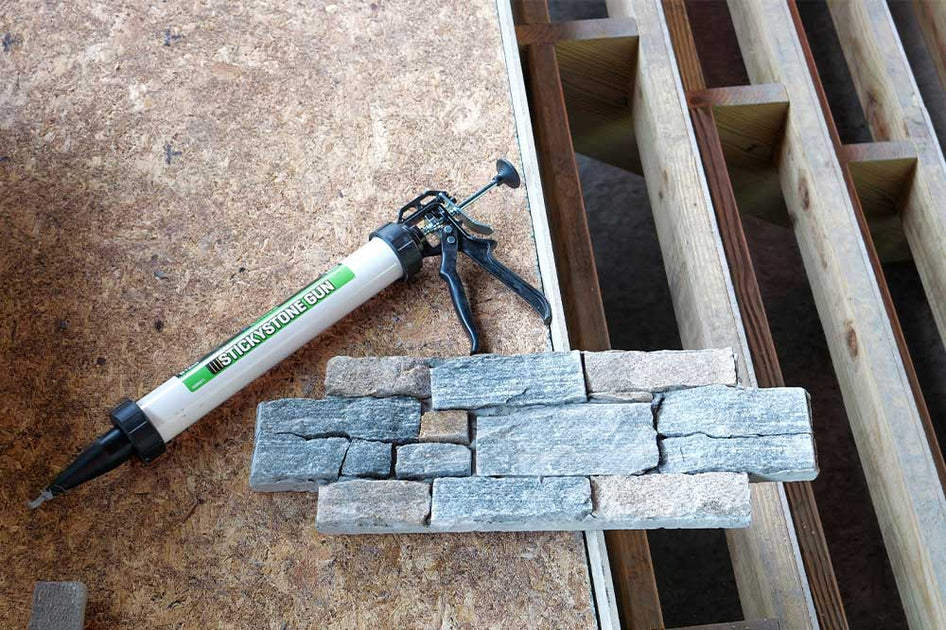 Techniseal STICKYSTONE™ | Exterior Stone Veneer Adhesive