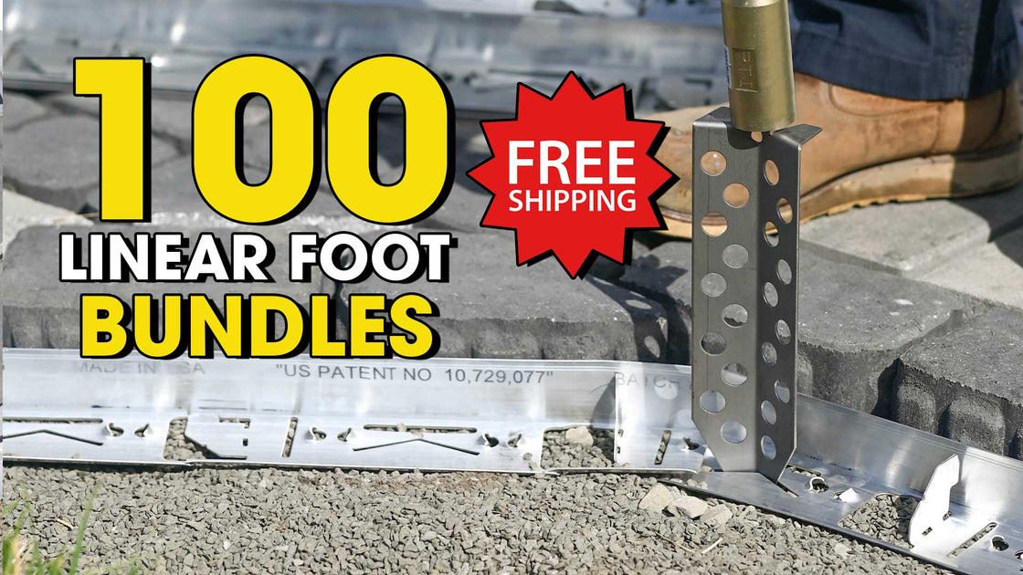 Aluminum Paver Edge Restraint | Driveway Edge Restraints