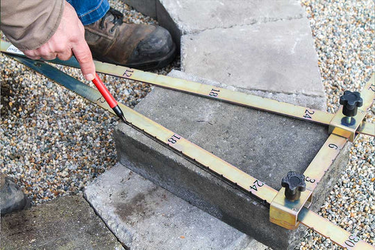 Quick-E-Radius Template | Radius Marker Tool | Hardscaping Tools