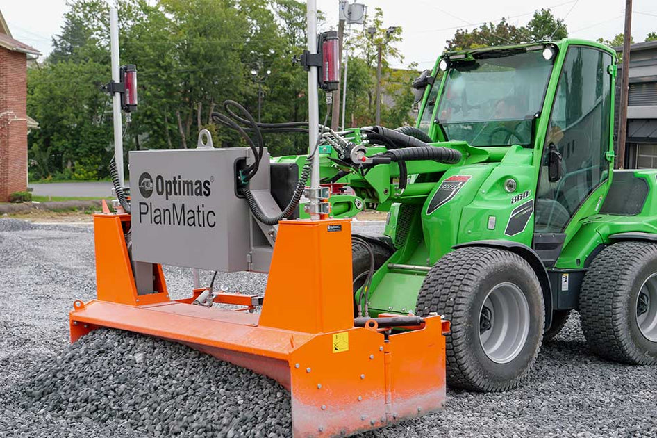 Optimas PlanMatic Leveling Screed | Fully-Automatic Grader