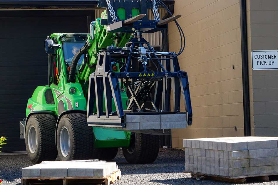 Cube Clamp | Mechanical Paver Yard Clamp | Pallet Management