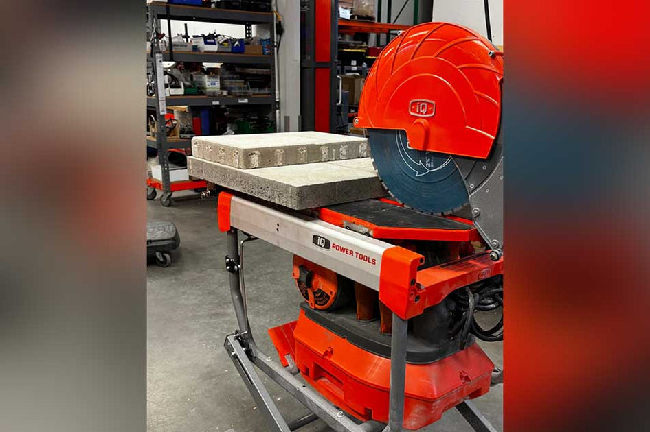 iQMS362i 37″ Heavy Duty Sliding Table | Precision Masonry Cutting