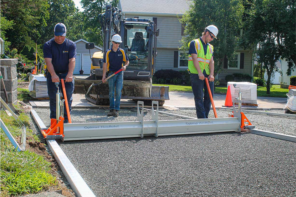 Optimas Mini Screed System | Fine Screed Leveling Equipment