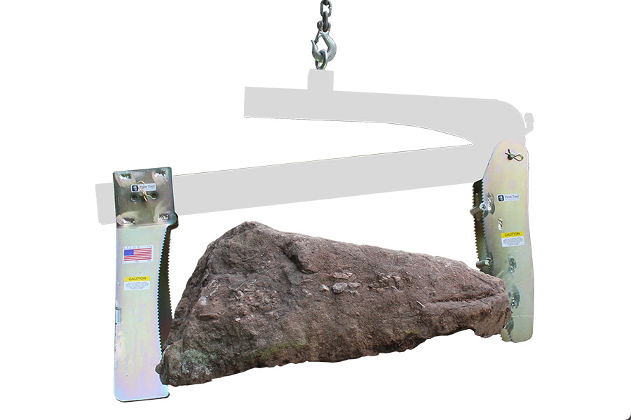Quick-E-Boulder Grab Attachment | Equipment to Lift Heavy Rock