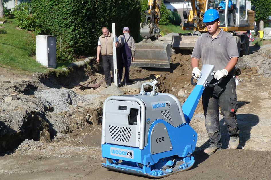 Weber CR 9 Reversible Plate Compactor | Weber MT Compactors