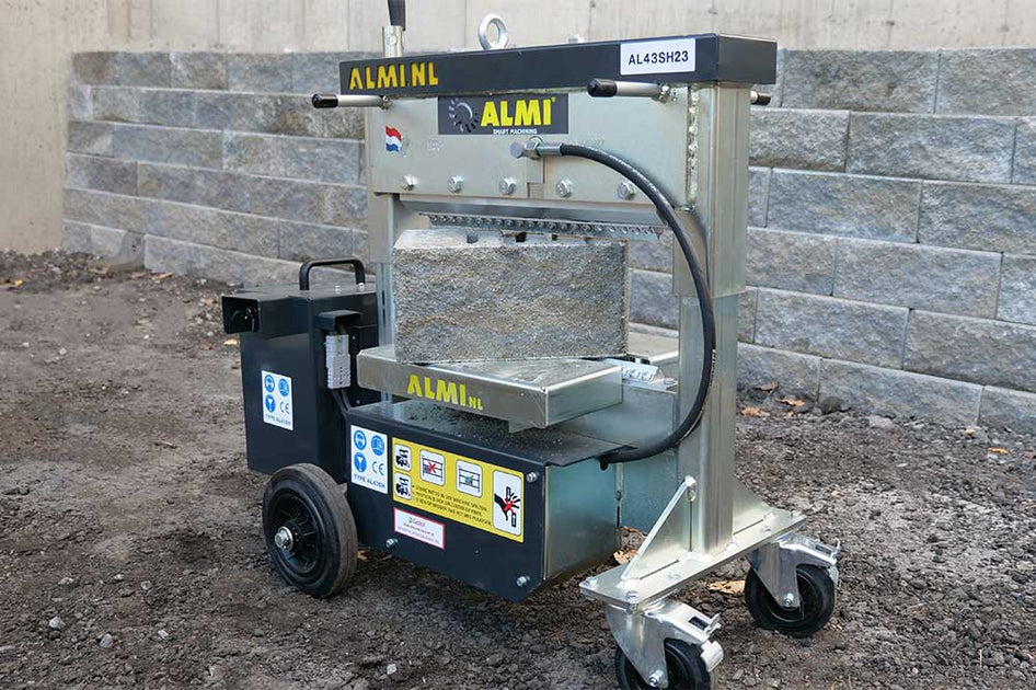 Block Paving Splitters | Industrial Splitters for Hardscaping