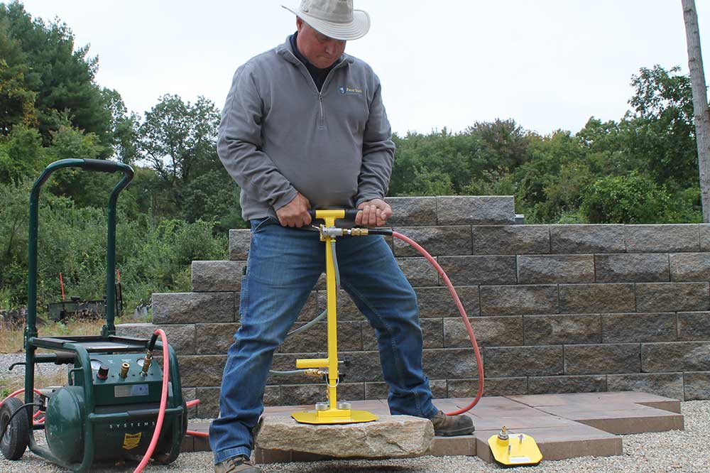 ES T-Handle Natural Stone Package D2 | T-Handle for Stone Lifter – Pave ...
